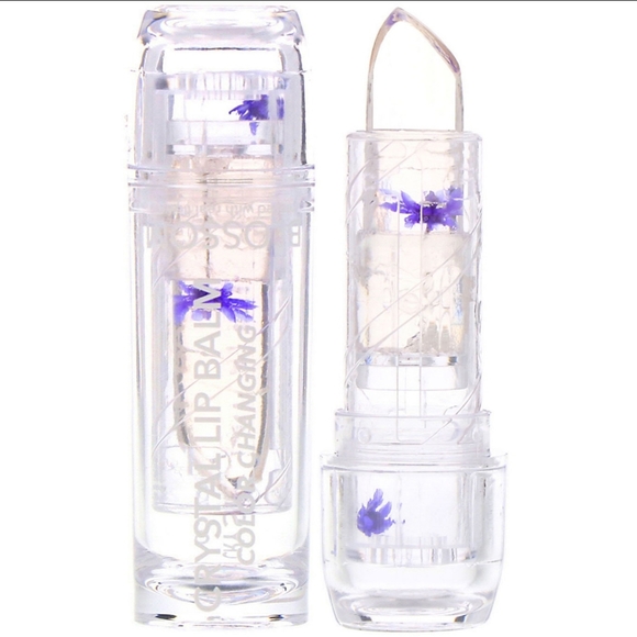 Blossom | Makeup | Nwt Blossom Color Changing Crystal Lip Balm Infused ...